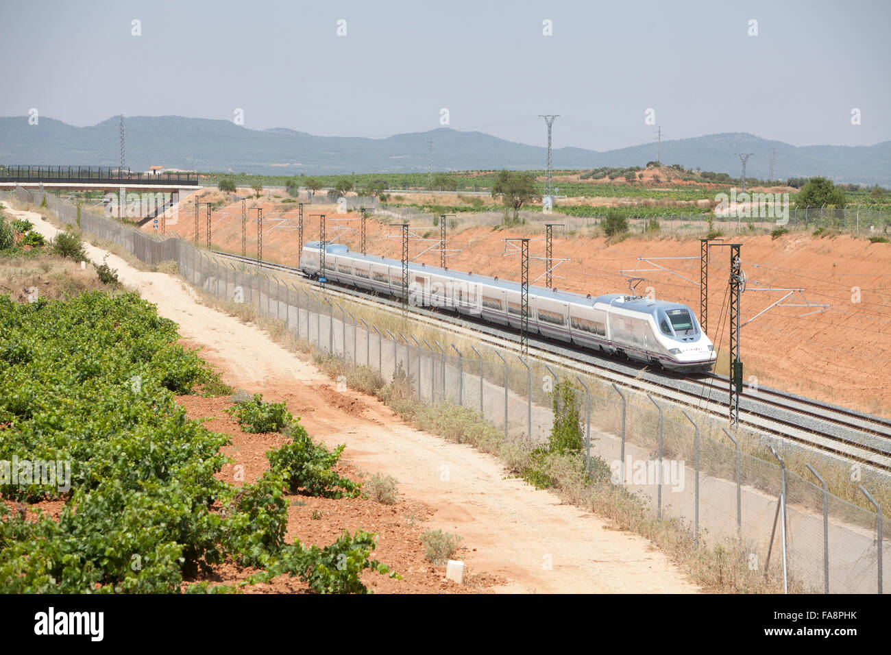 AVE, Spanish high speed train Stock Photo - Alamy