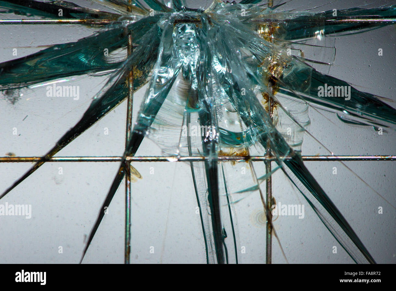 Broken glass hole hi-res stock photography and images - Alamy