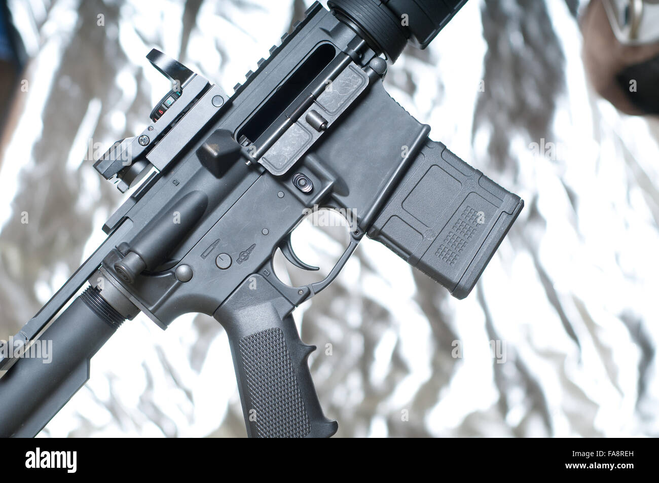 Ar 15 assault rifle hi-res stock photography and images - Alamy