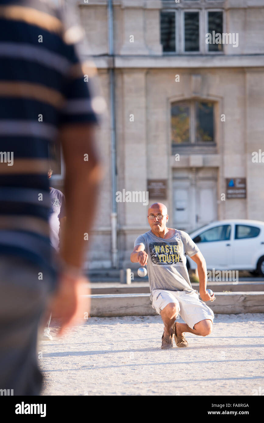 Petanque game hi-res stock photography and images - Alamy