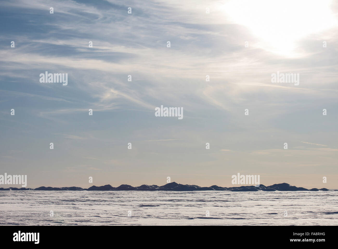 Winter empty snow ice hi-res stock photography and images - Alamy
