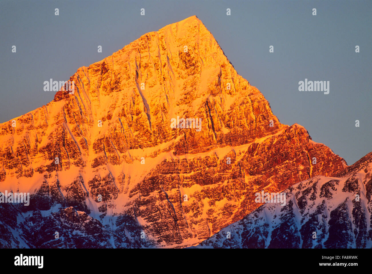 Winter in Jasper National Park, Canada Stock Photo - Alamy