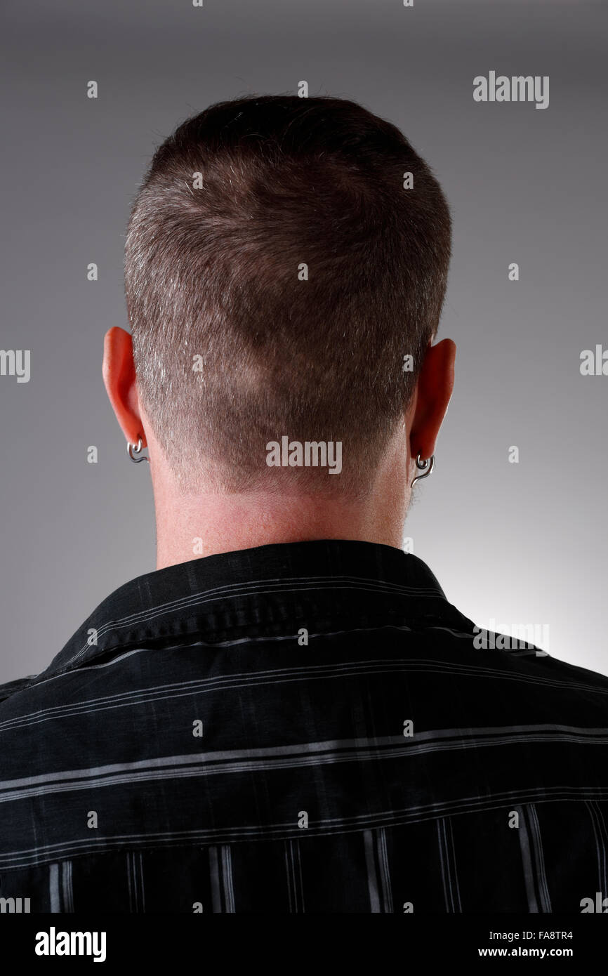 Back Of Mans Head High Resolution Stock Photography and Images - Alamy