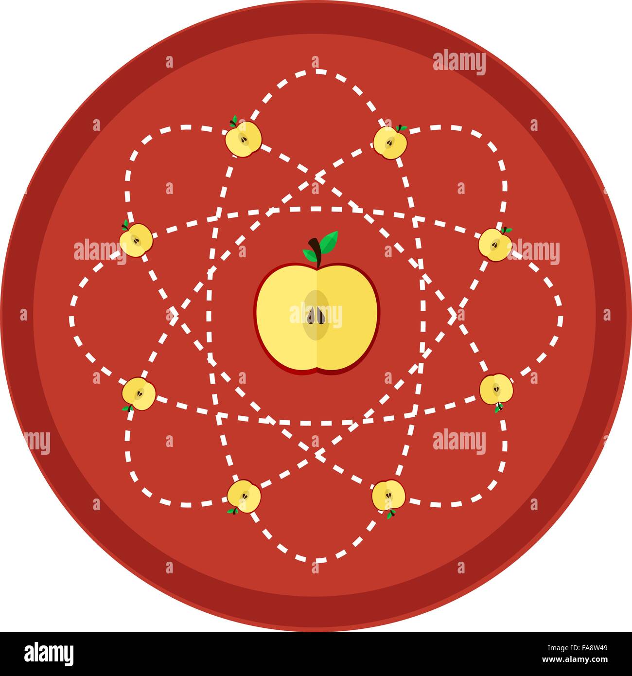 apple,science vector illustration Stock Vector Image & Art - Alamy