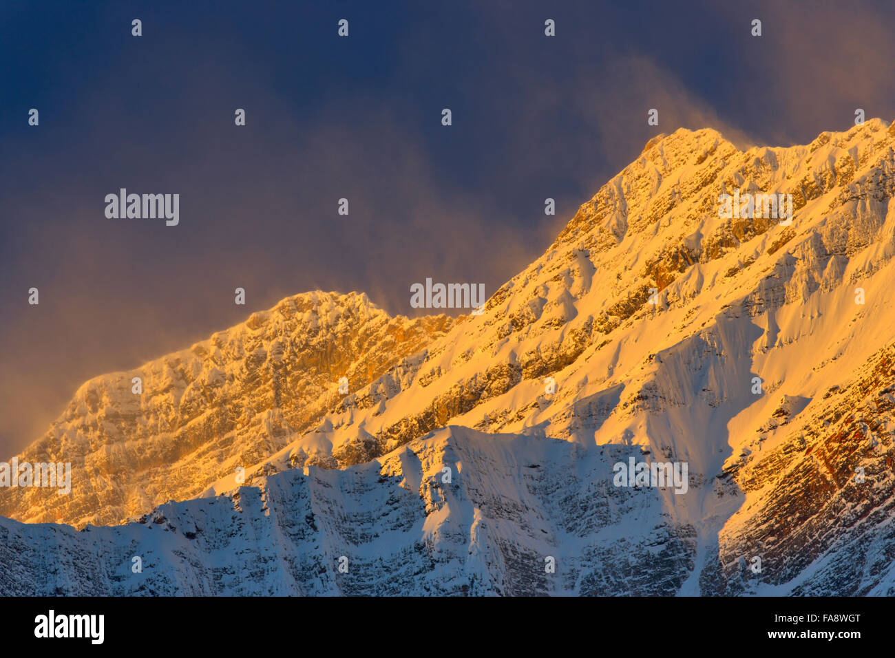 Winter in Jasper National Park, Canada Stock Photo - Alamy