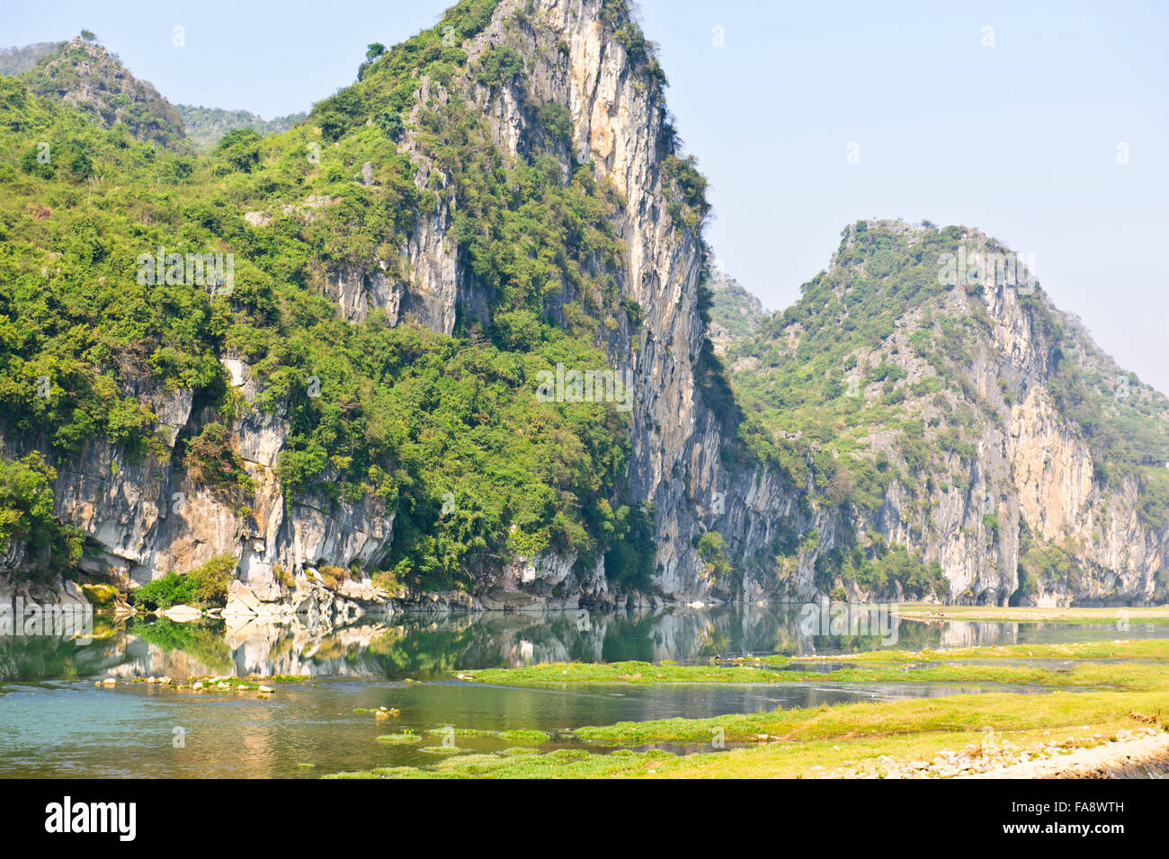 Li River,Karst Mountain Peaks,River Boats,Green 980 foot peaks,Guilin ...