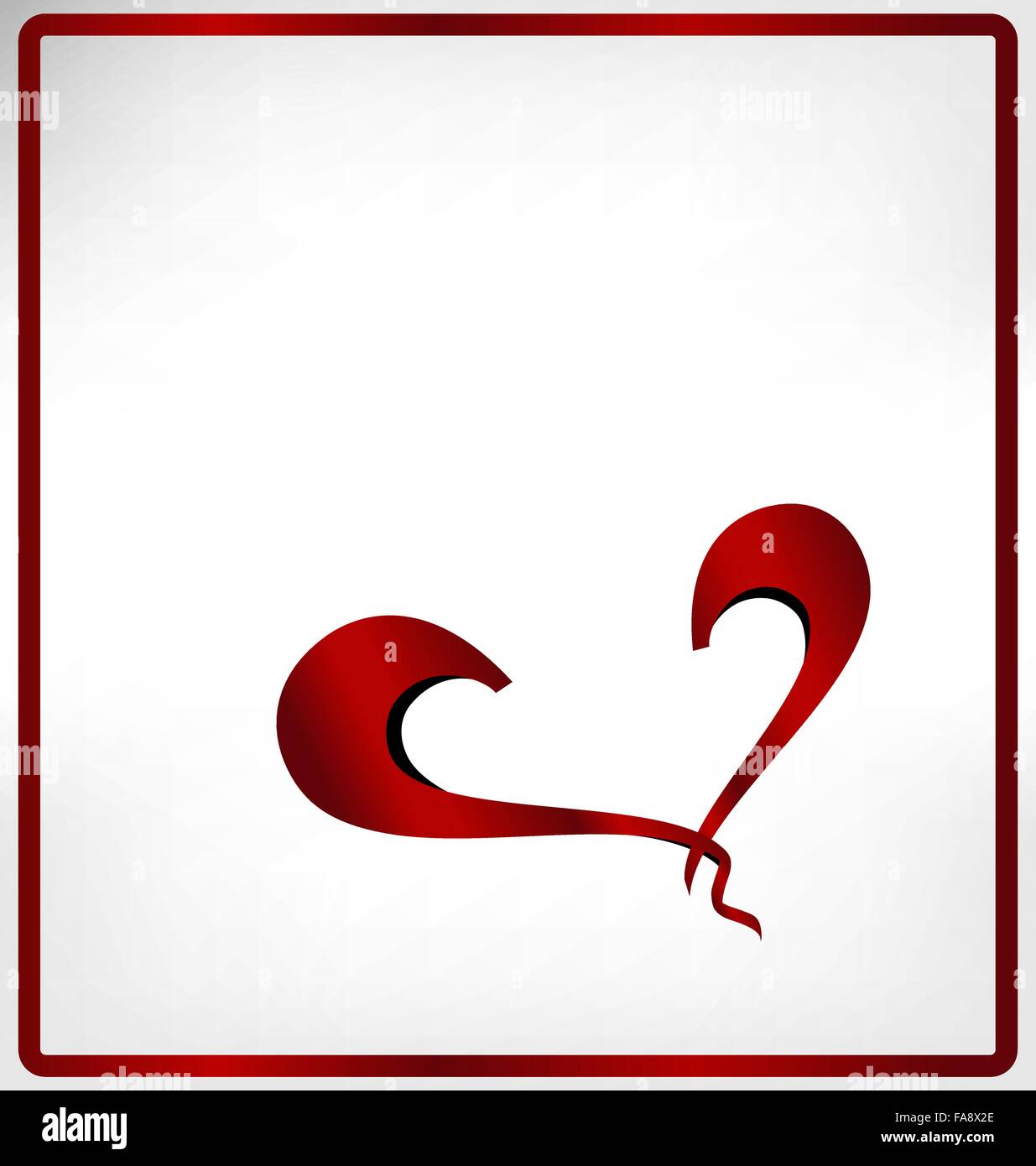 White frame love in Stock Vector Images - Alamy