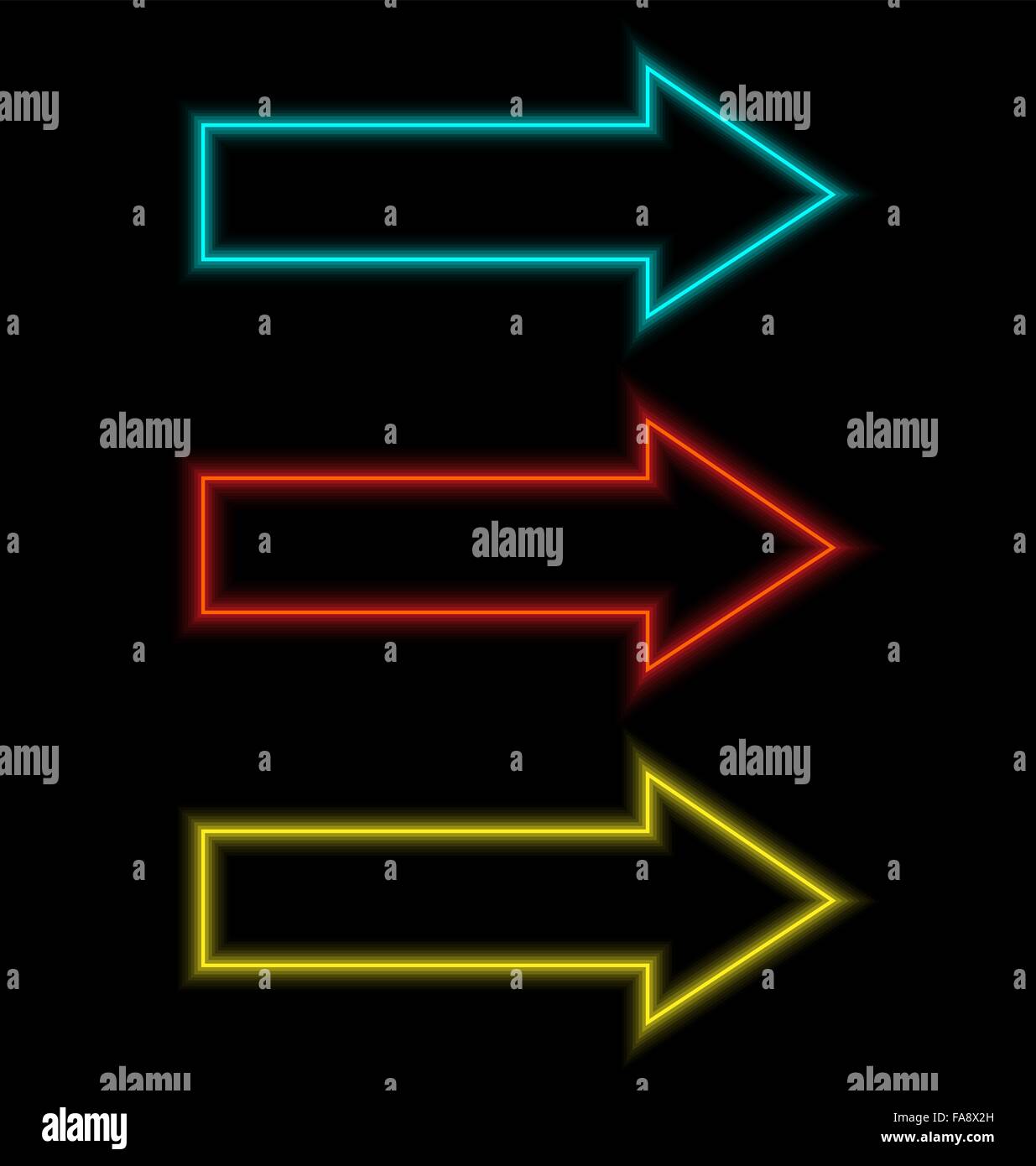 Blazing arrow Stock Vector Images - Alamy