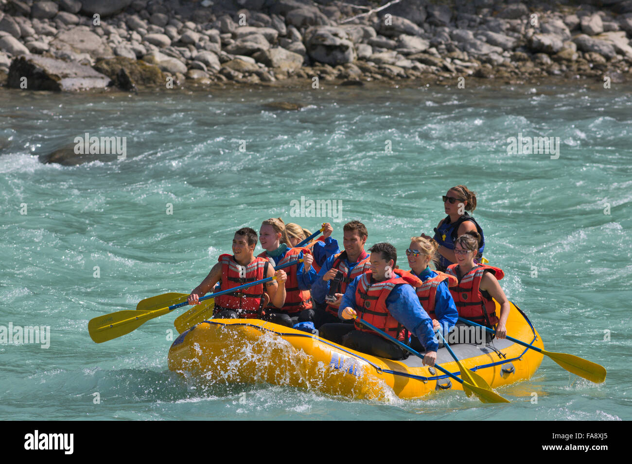 Athabasca river rafting hi-res stock photography and images - Alamy