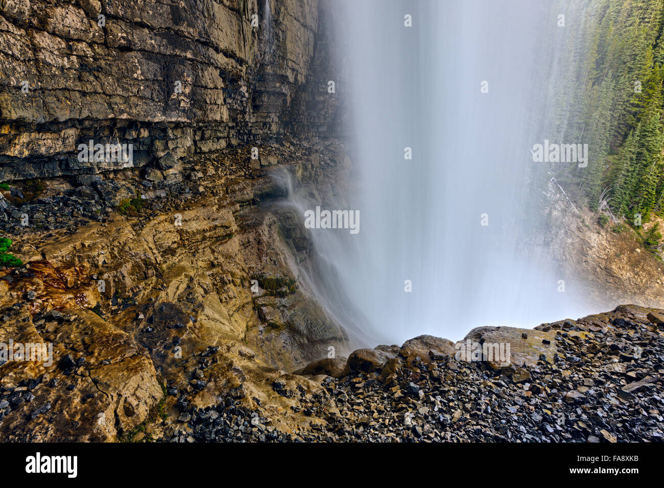 Panther Falls in Jasper National Park, Canada Stock Photo - Alamy