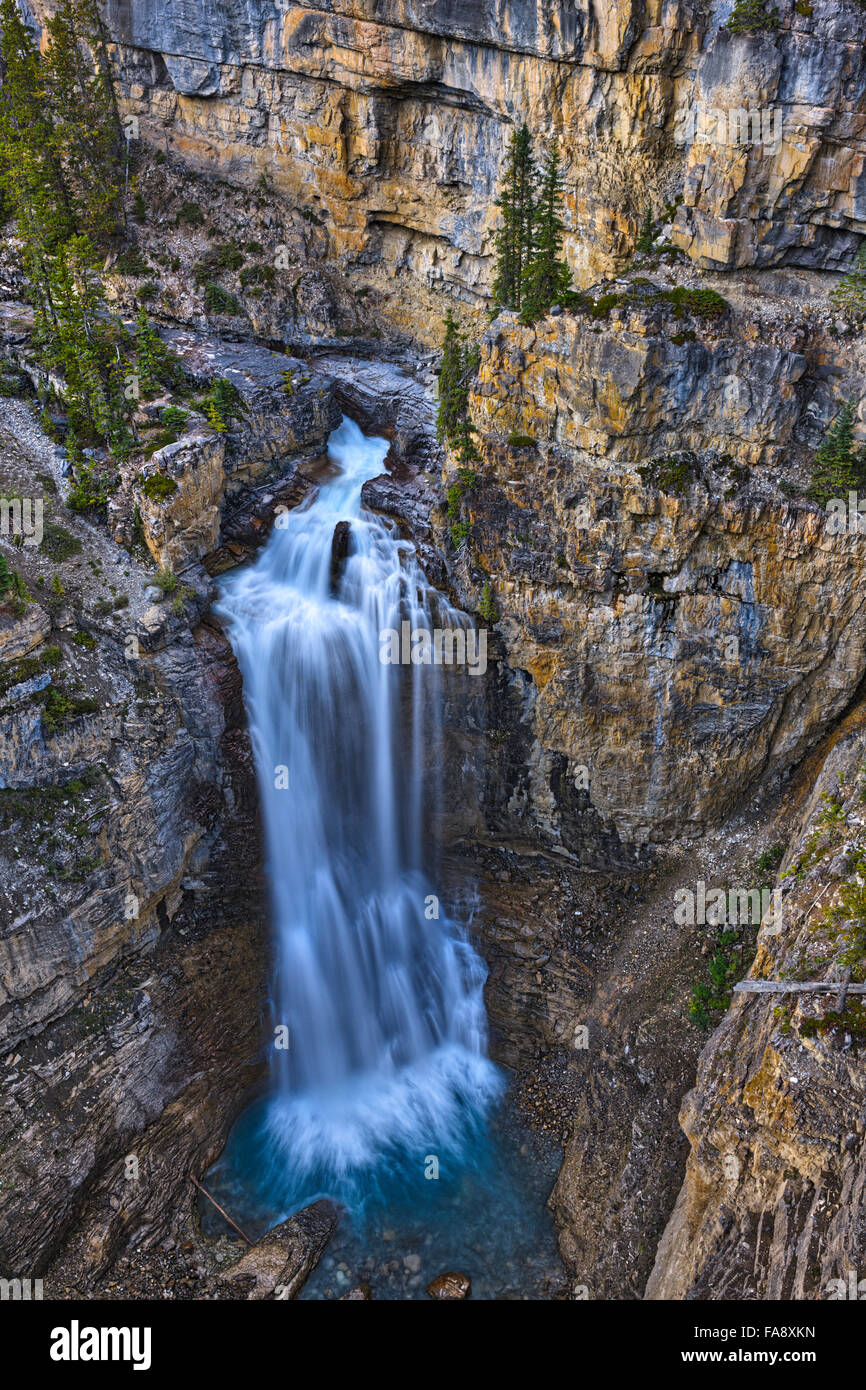 Nigel Falls in Jasper National Park, Canada Stock Photo - Alamy
