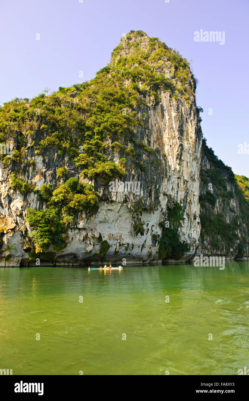 Li River,Karst Mountain Peaks,River Boats,Green 980 foot peaks,Guilin ...