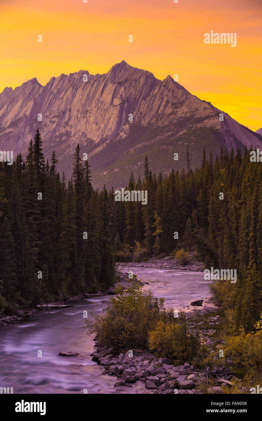 Maligne River, Jasper National Park Stock Photo - Alamy
