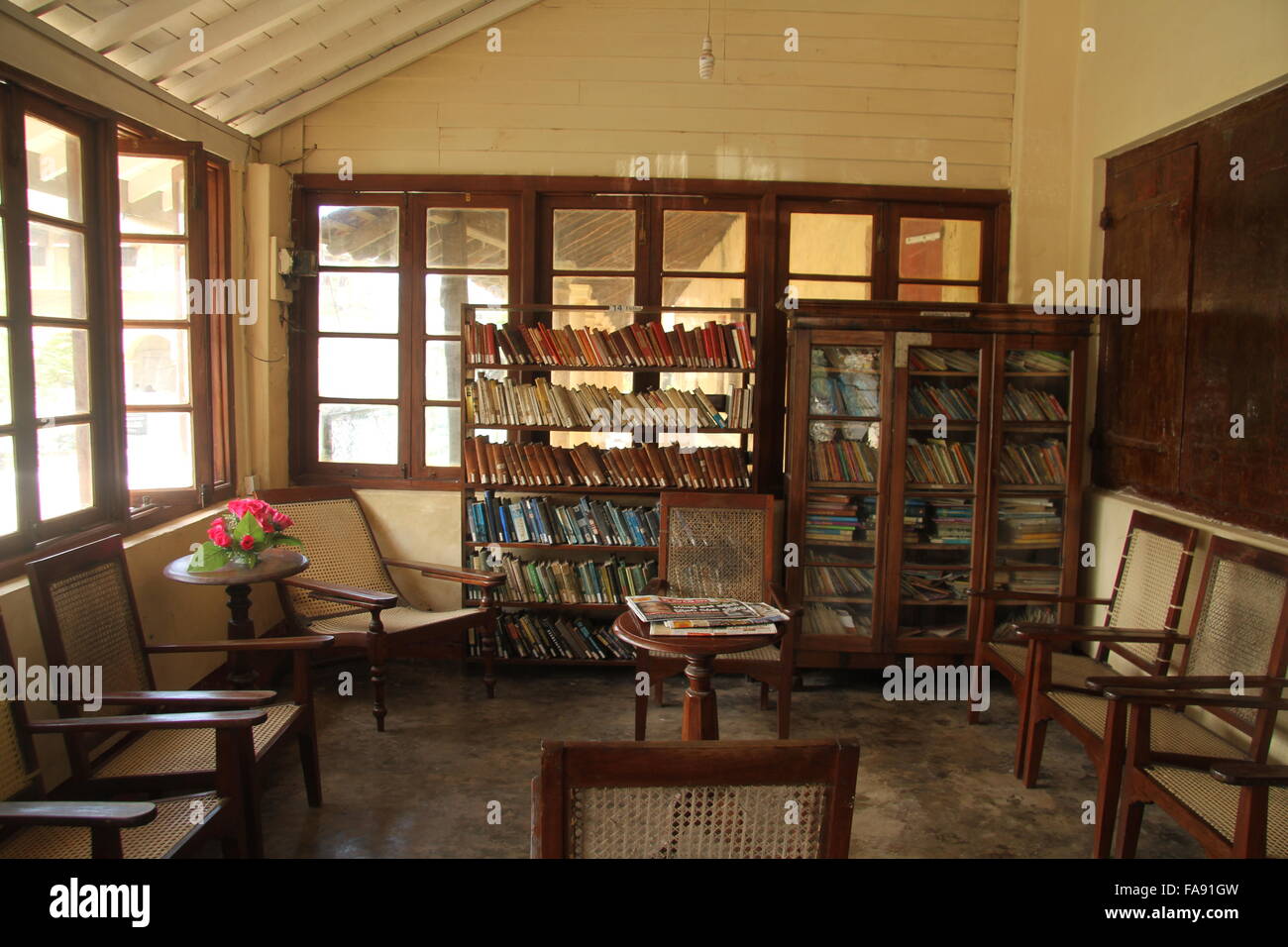 Galle old town library Stock Photo - Alamy