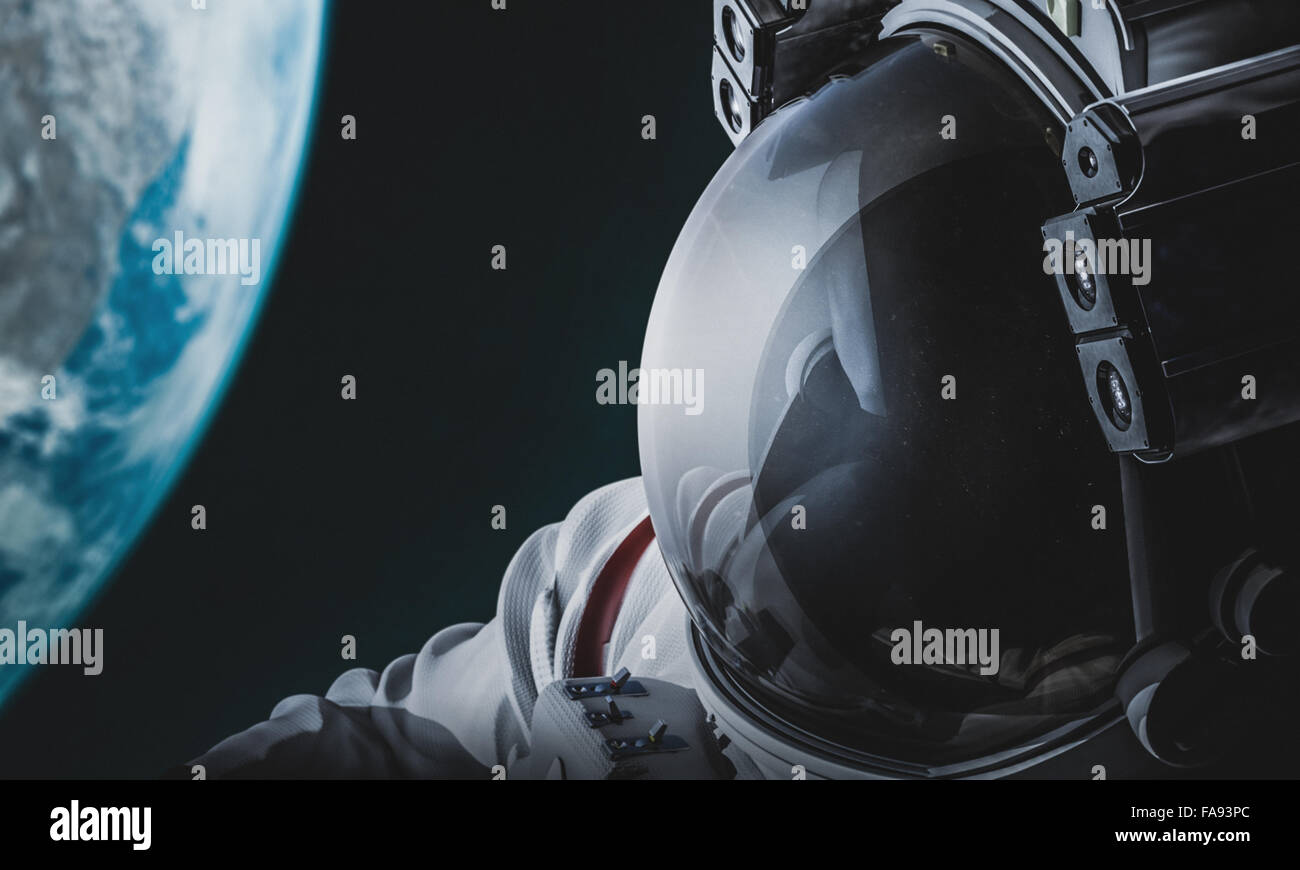 Astronaut in space helmet hi-res stock photography and images - Alamy