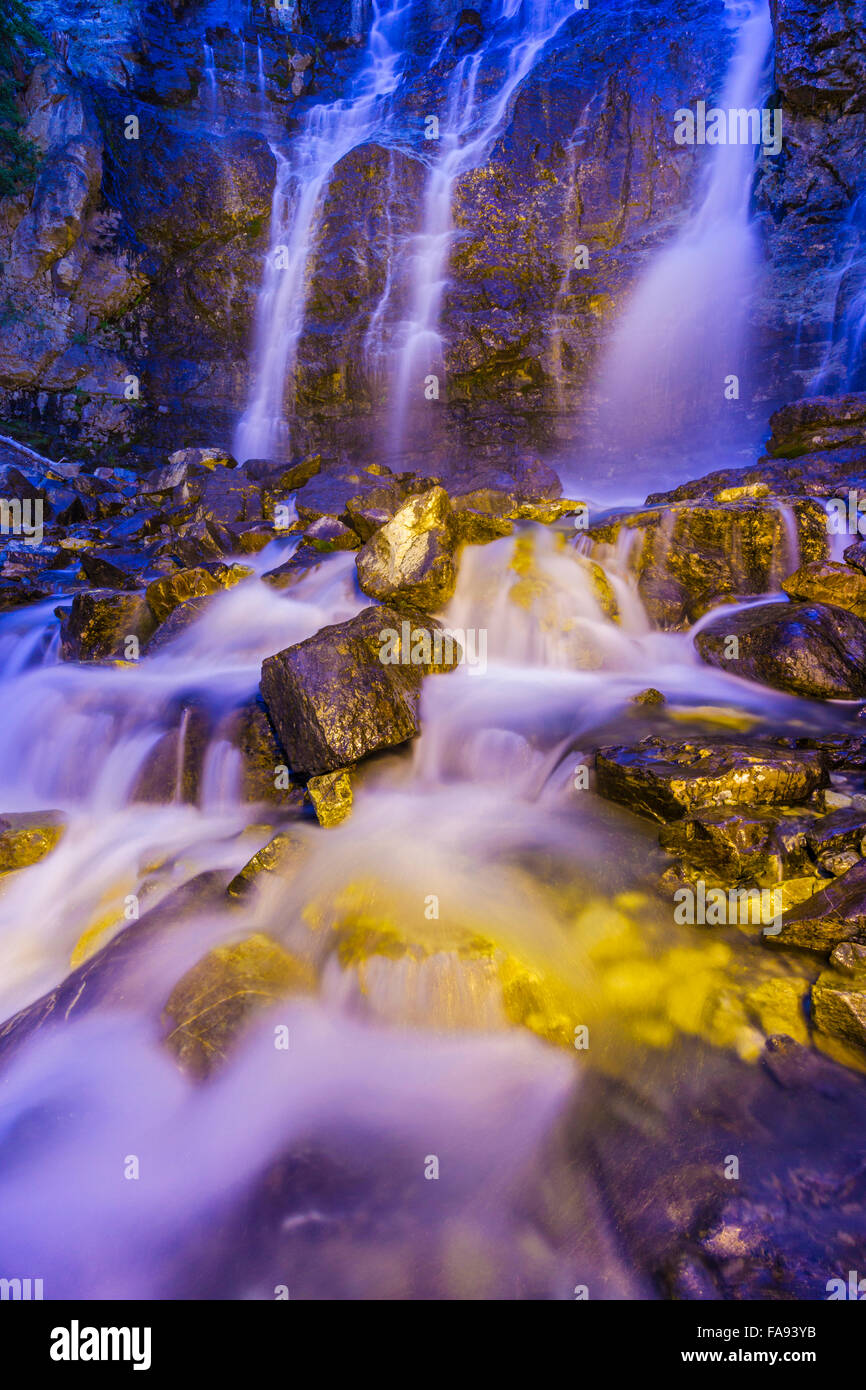 Tangle Falls, Jasper National Park; Canada Stock Photo - Alamy