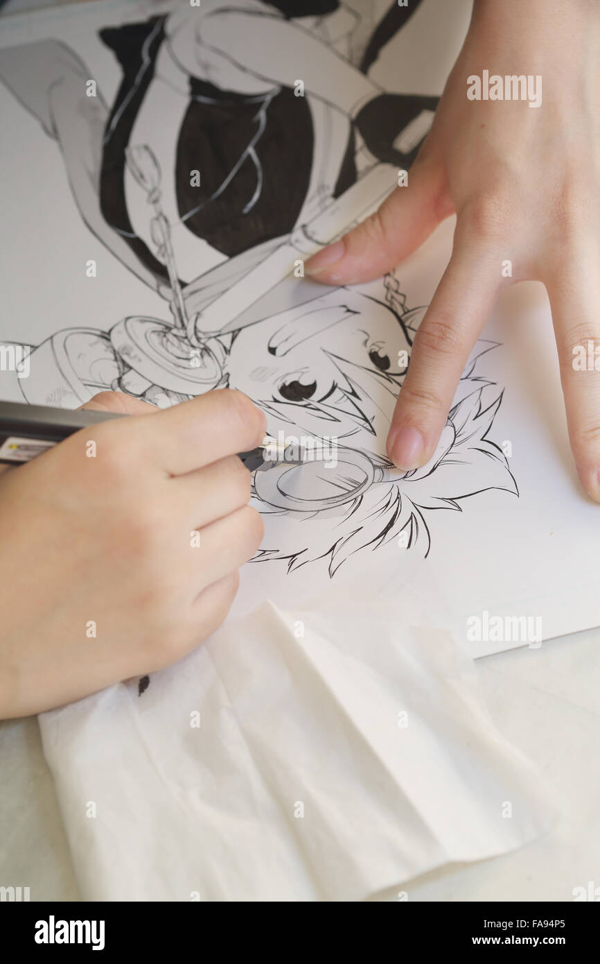 Japanese animation hi-res stock photography and images - Alamy