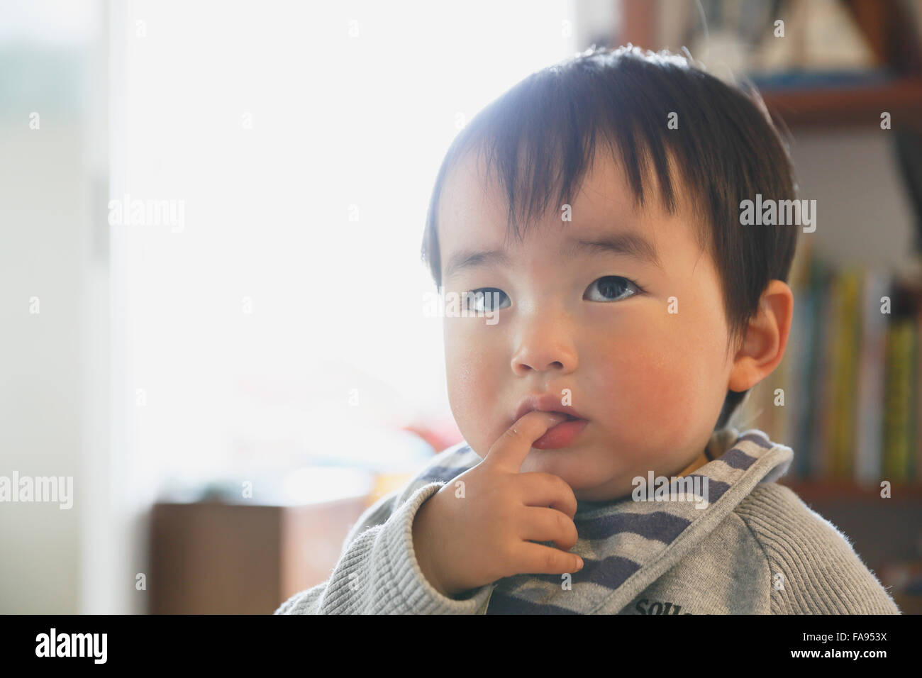 Young Japanese kid portrait Stock Photo - Alamy