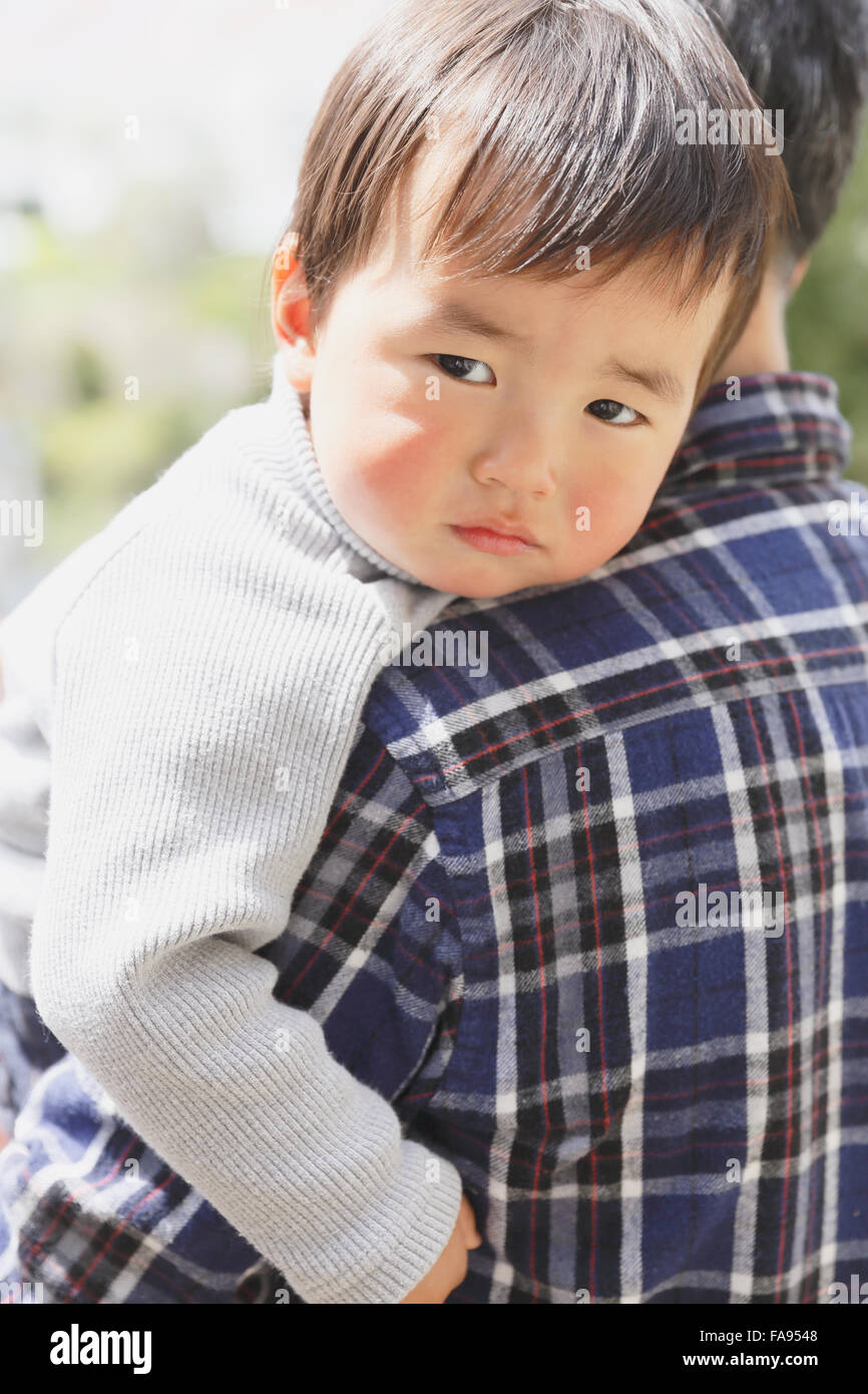 Japanese child sad hi-res stock photography and images - Alamy