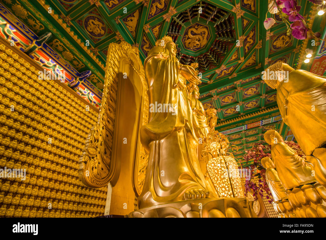 The eastern Temples and palace in Asia City theme park,china Stock ...