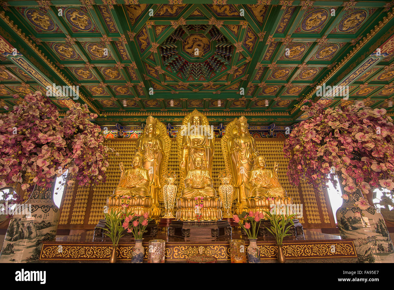 The eastern Temples and palace in Asia City theme park,china Stock ...