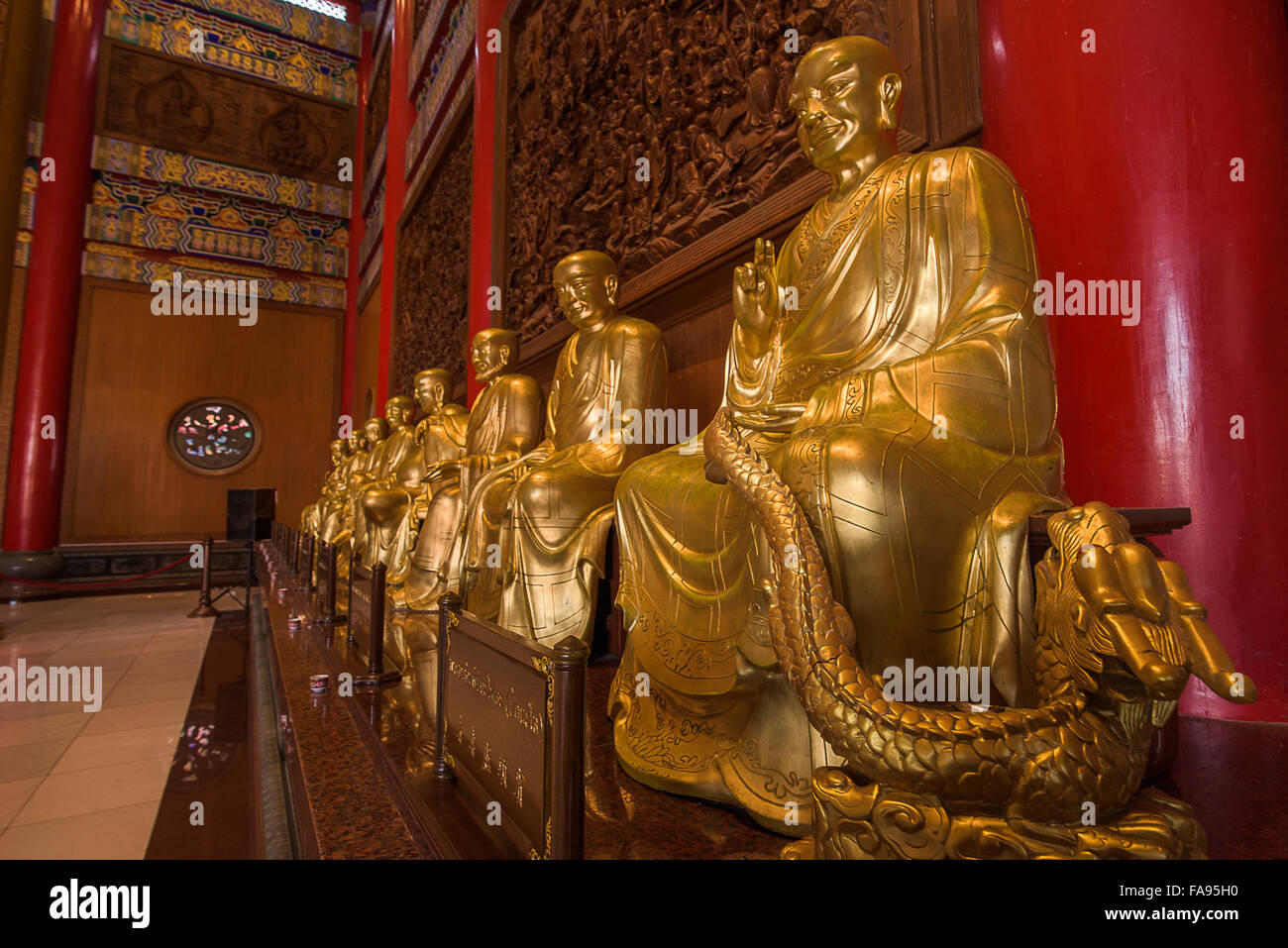 The eastern Temples and palace in Asia City theme park,china Stock ...