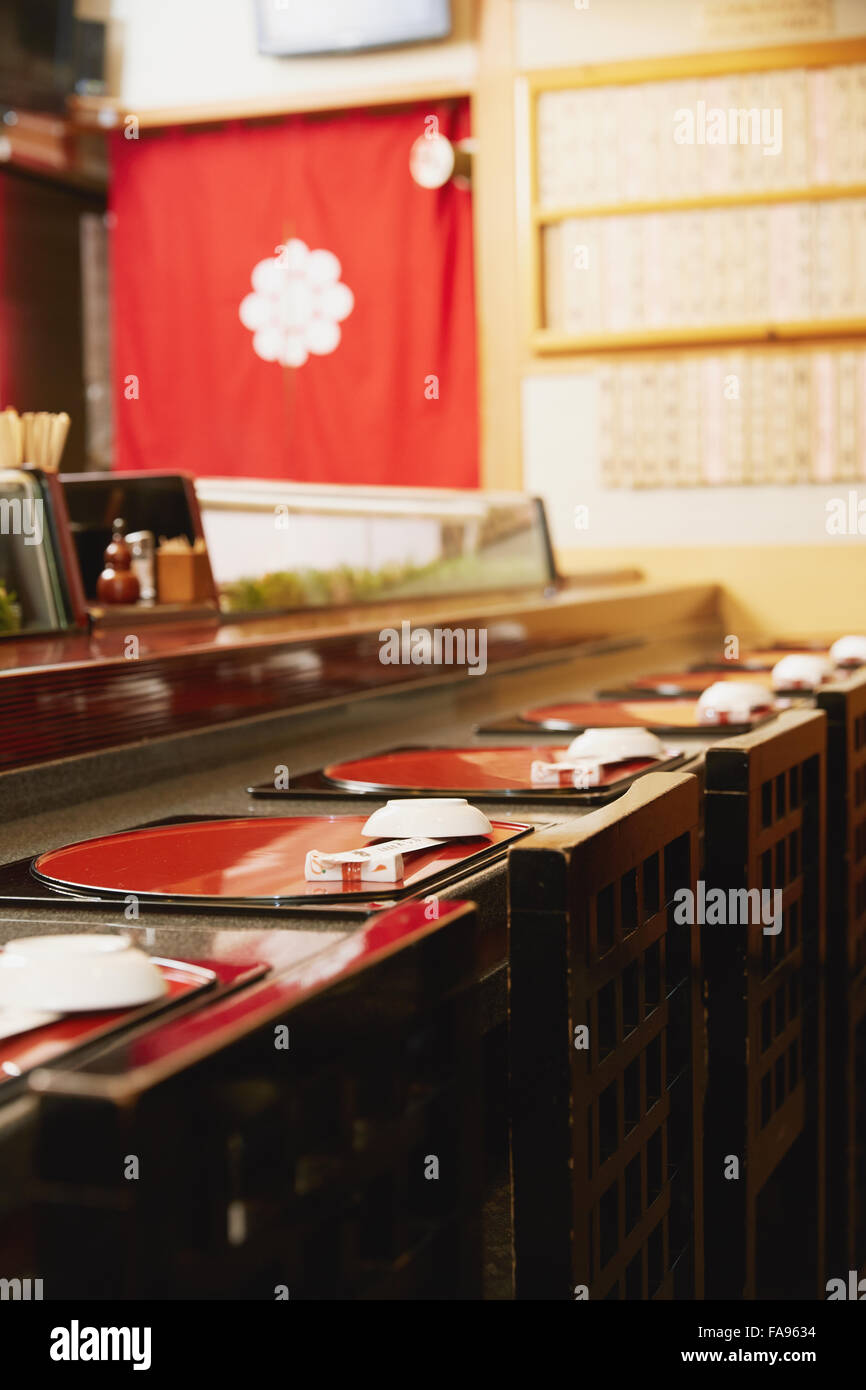 Sushi restaurant interior hi-res stock photography and images - Alamy