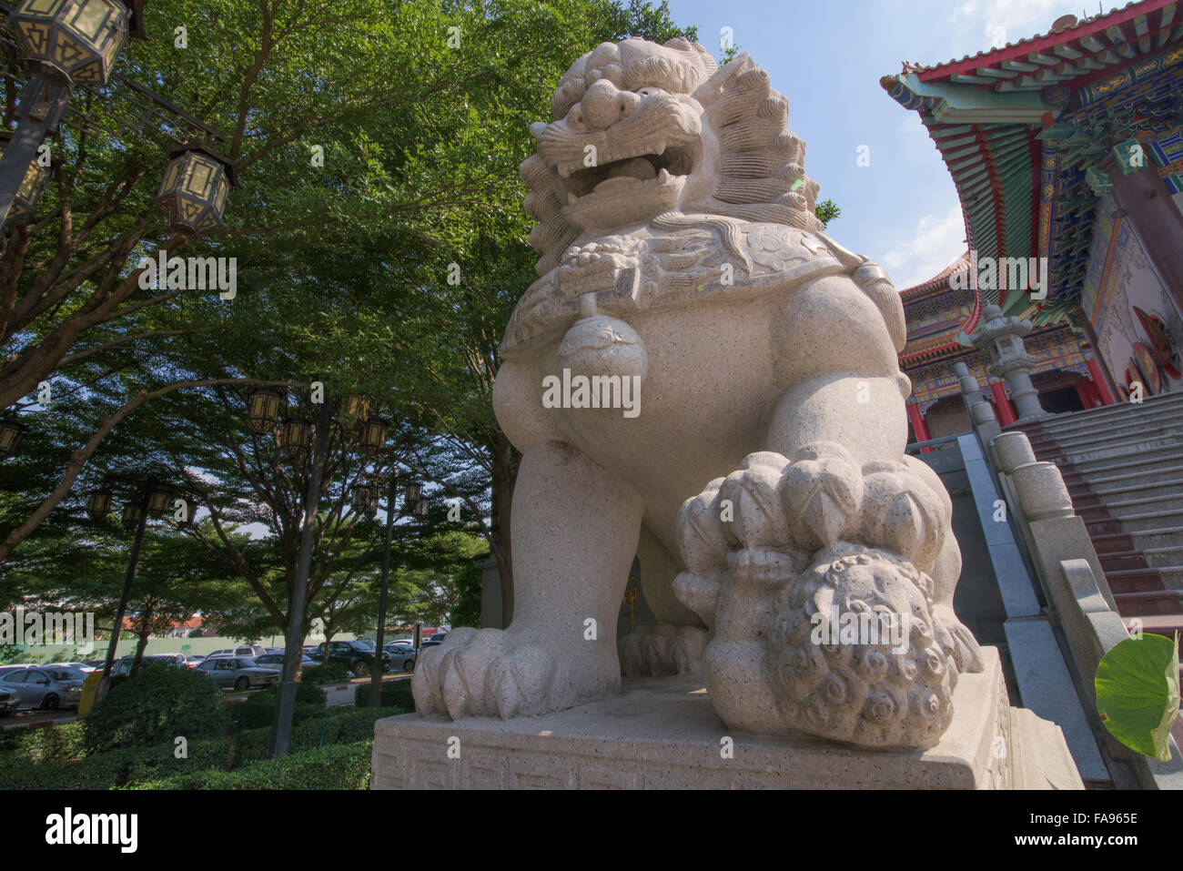 The eastern Temples and palace in Asia City theme park,china Stock ...