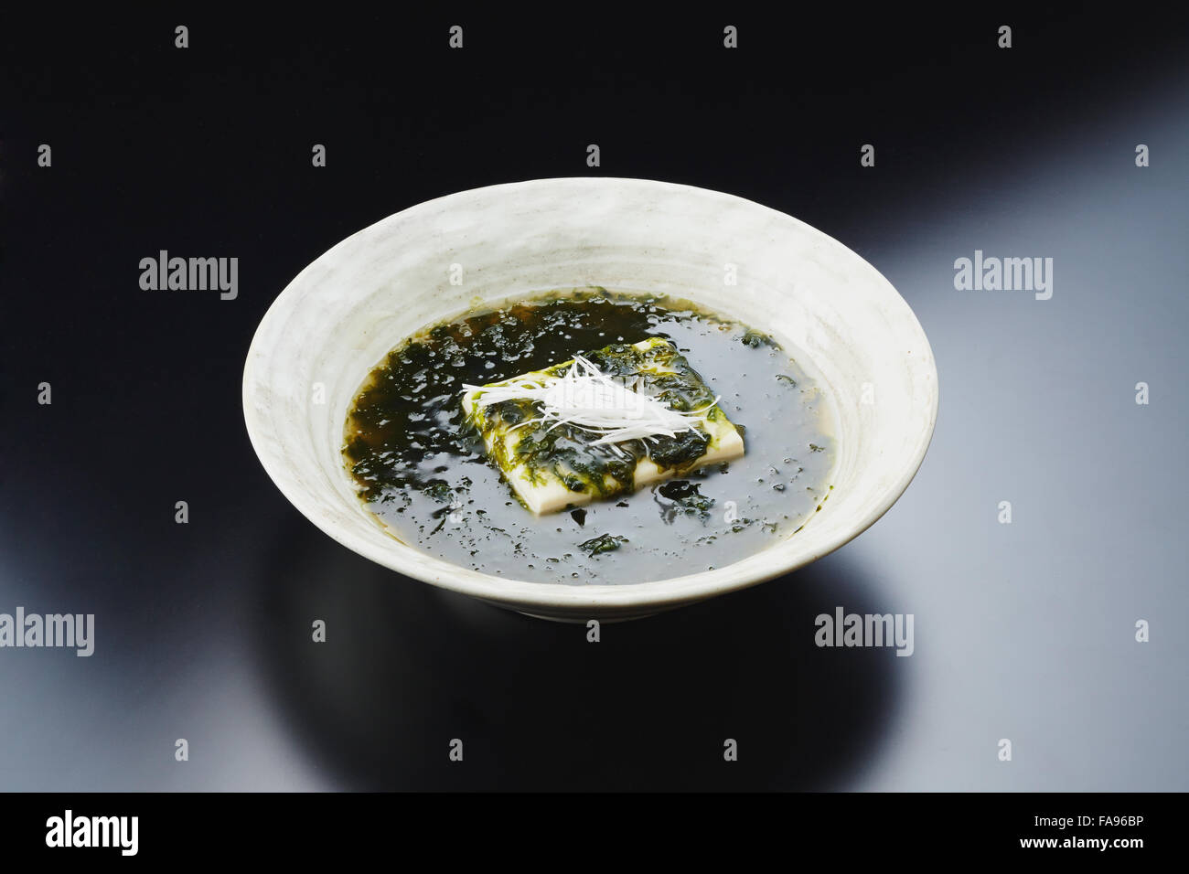 Japanese-style tofu dish Stock Photo - Alamy
