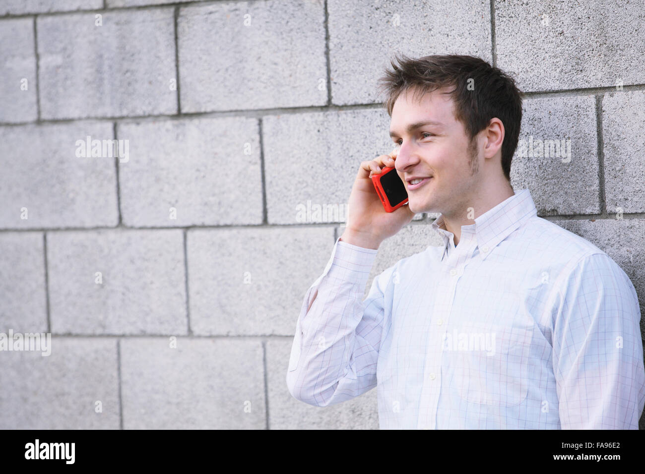 Man on the phone hi-res stock photography and images - Alamy