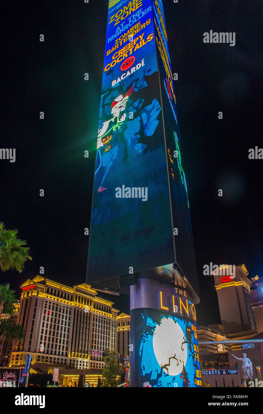 The Linq Sign in Las Vegas Stock Photo - Alamy