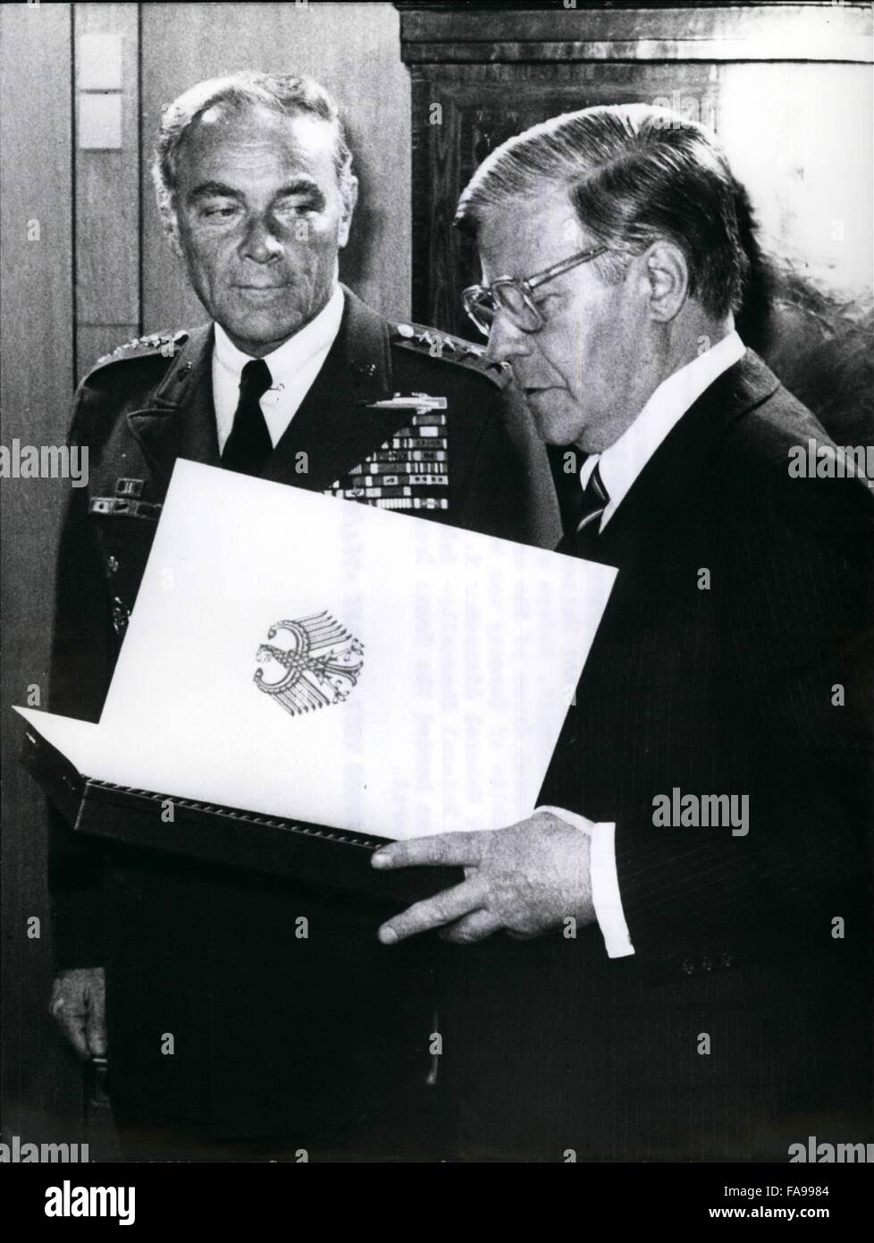 1980 - Farewell-Visit of General Alexander M. Haigh General Alexander M ...