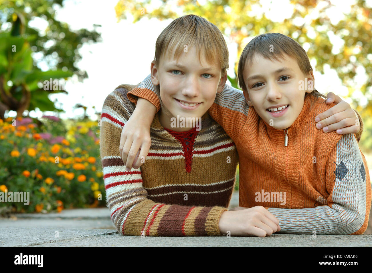 beautiful happy boys Stock Photo - Alamy