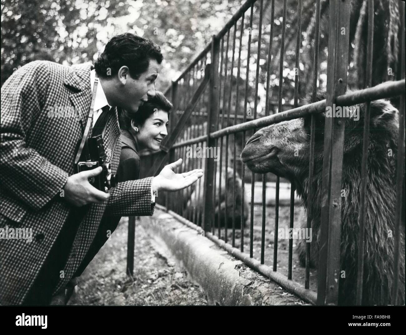 1969 - Frank Wolff visits the Zoo: Frank Wolff is the actor who became ...