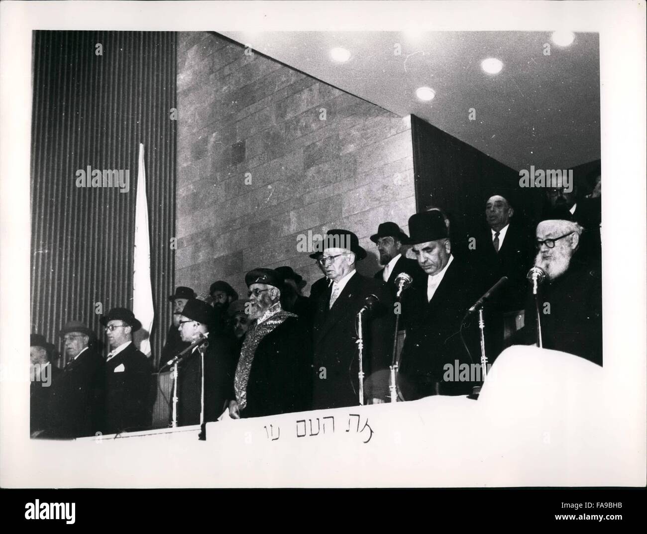Chief rabbi hertzog hi-res stock photography and images - Alamy