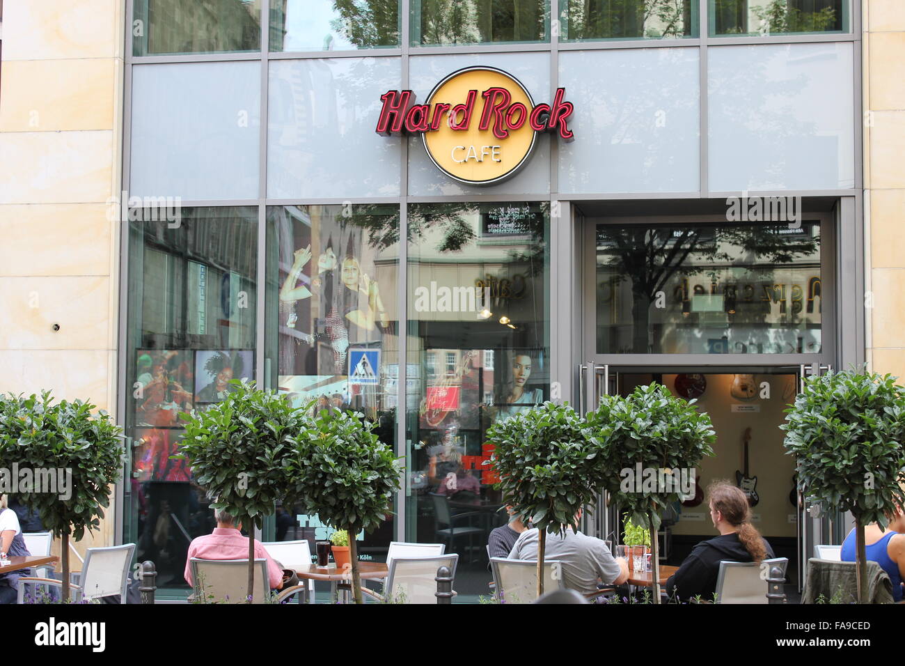 Cologne, Germany, Hard Rock Cafe Stock Photo - Alamy