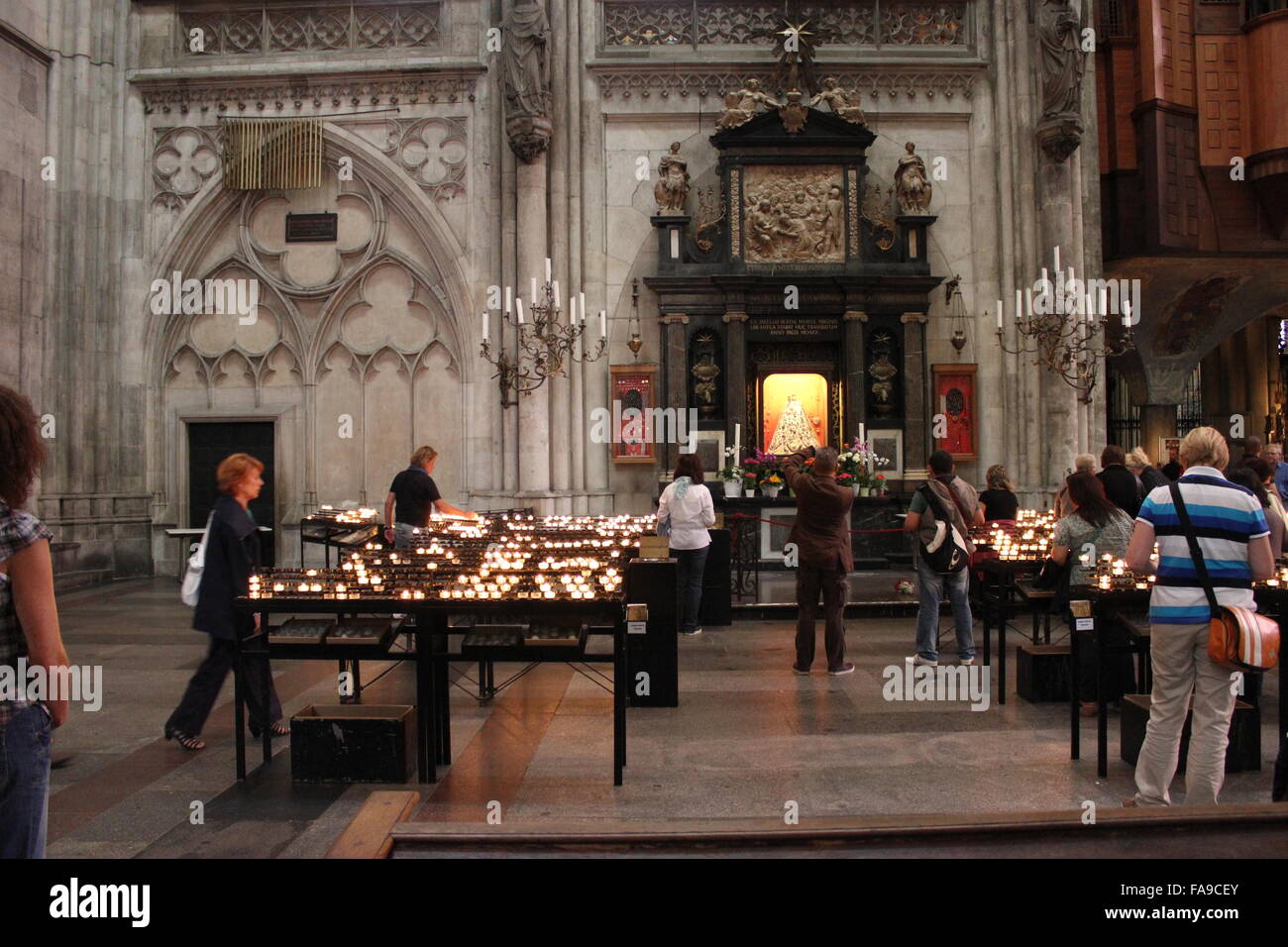 Inside the Dome of Cologne in Germany Stock Photo - Alamy