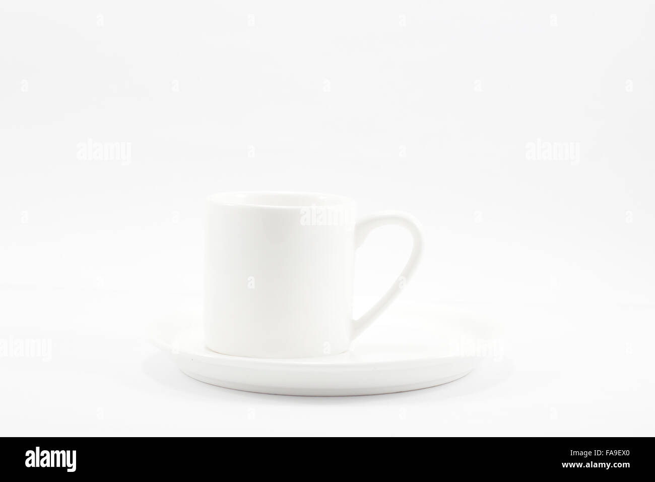 White coffee cup isolated on white background, stock photo Stock Photo ...