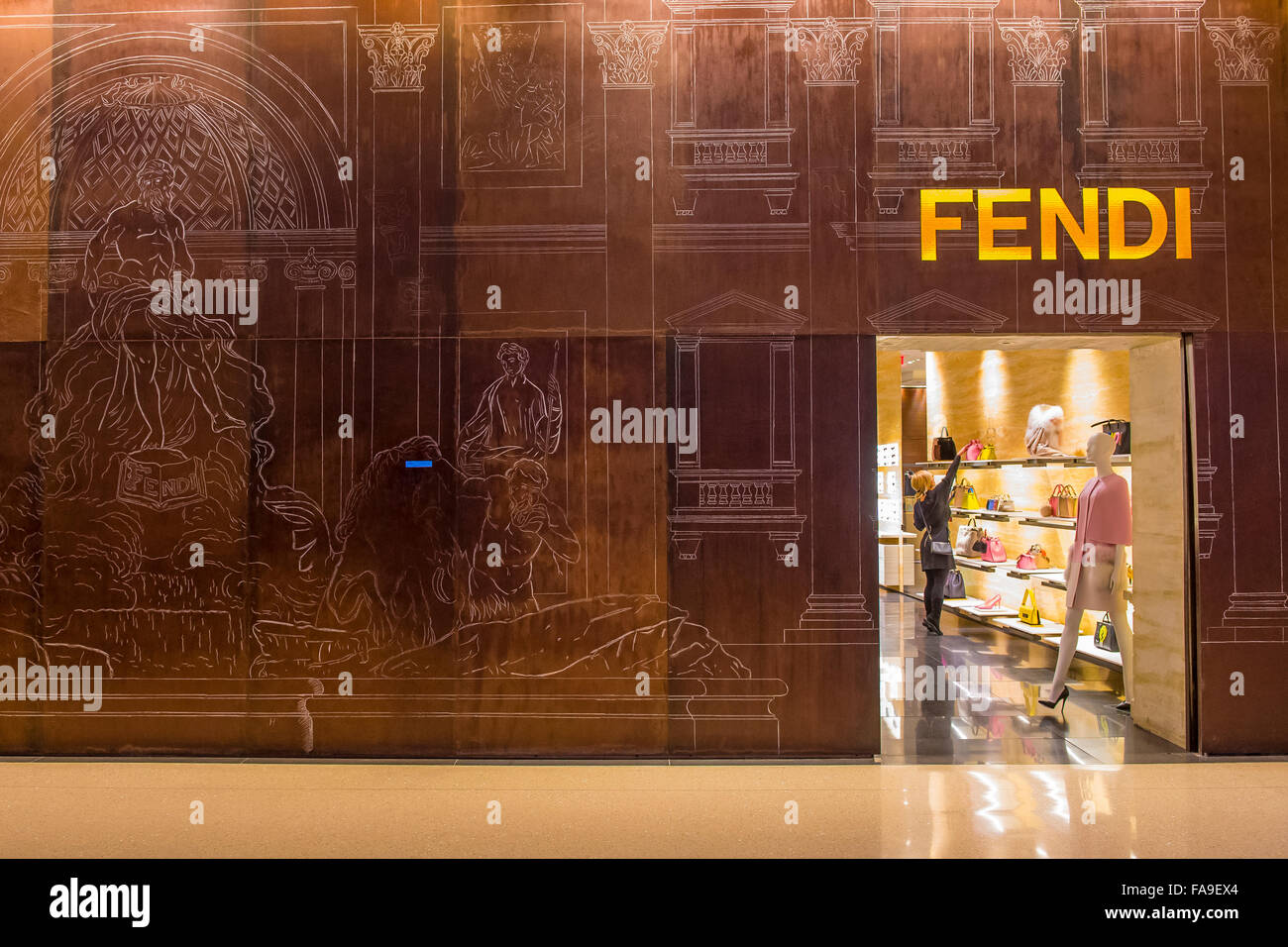Fendi clothing store hi-res stock photography and images - Alamy