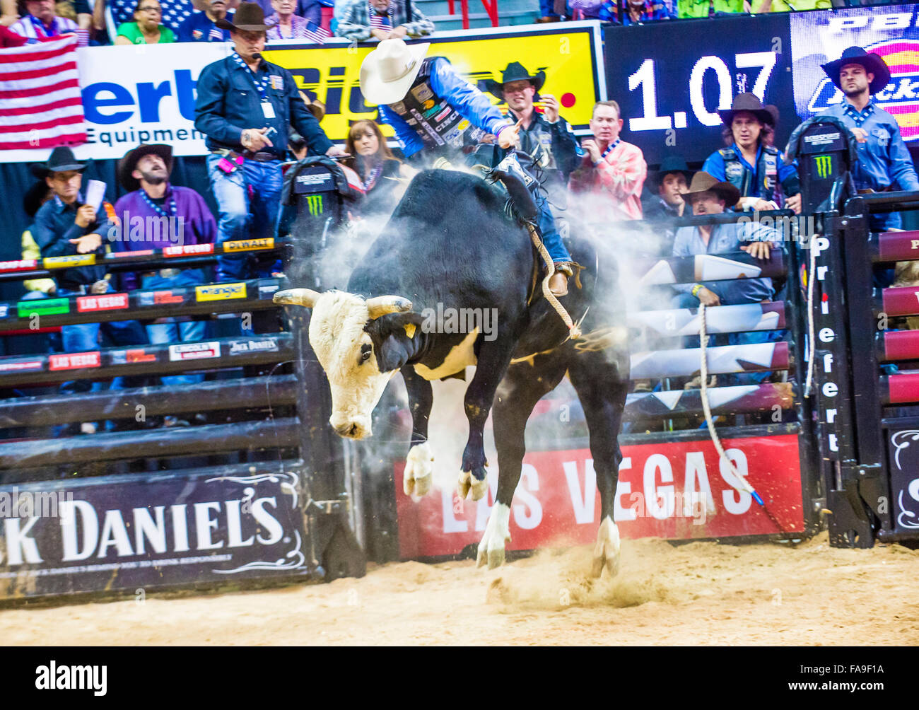 Professional bull rider pbr riding hi-res stock photography and images ...