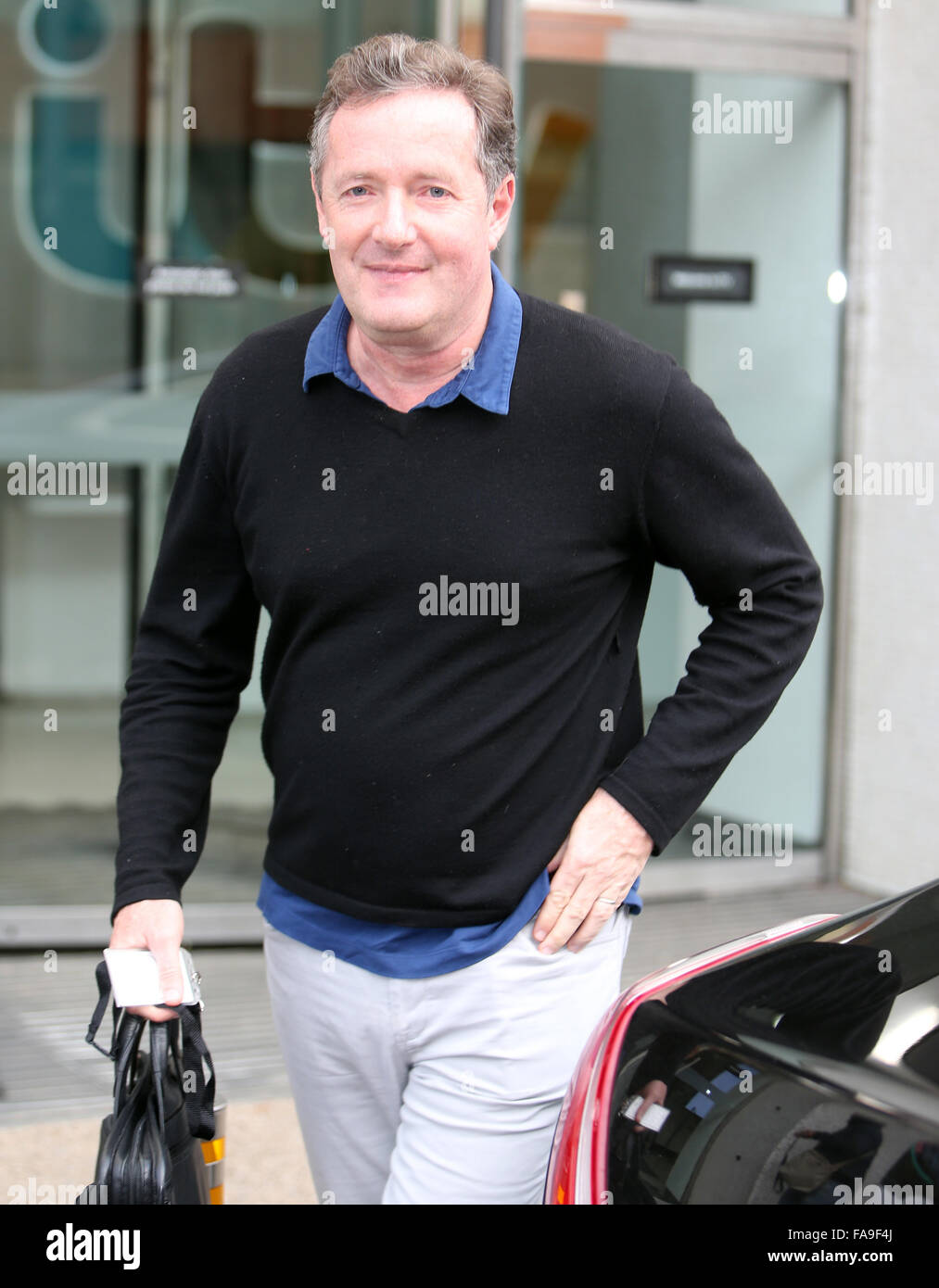 Piers Morgan outside ITV Studios Featuring: Piers Morgan Where: London ...