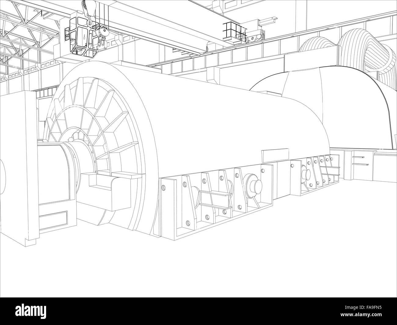 Illustration of equipment for heating system Stock Vector Image & Art ...