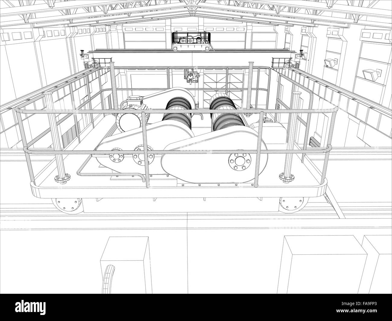 Illustration of equipment for heating system Stock Vector Image & Art ...