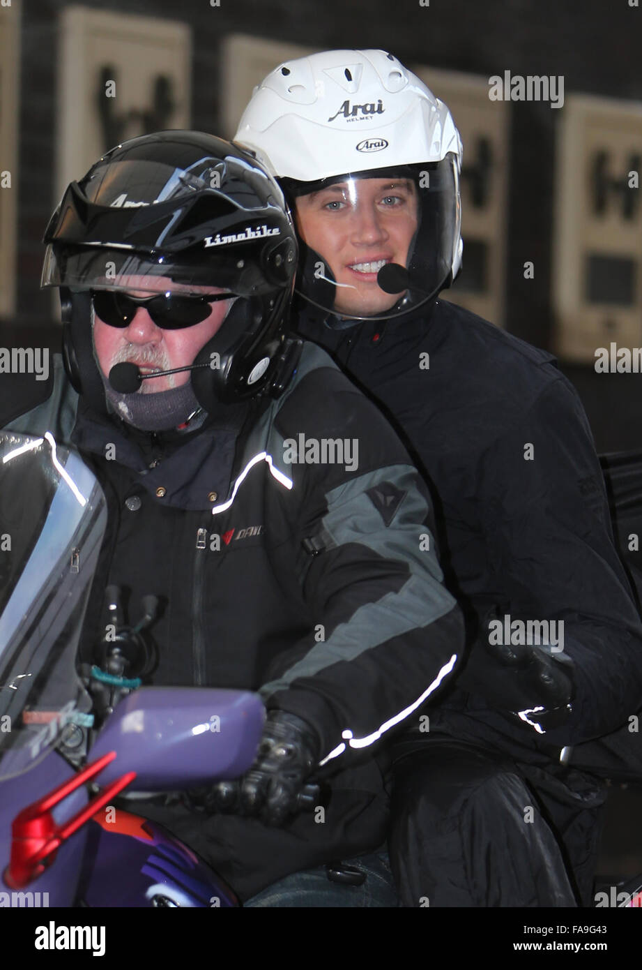 Vernon Kay outside ITV Studios Featuring: Vernon Kay Where: London ...