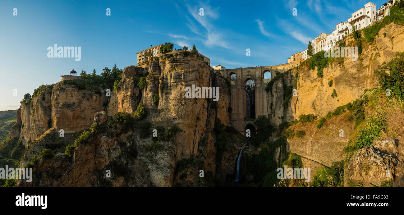 New Bridge in Ronda Stock Photo - Alamy