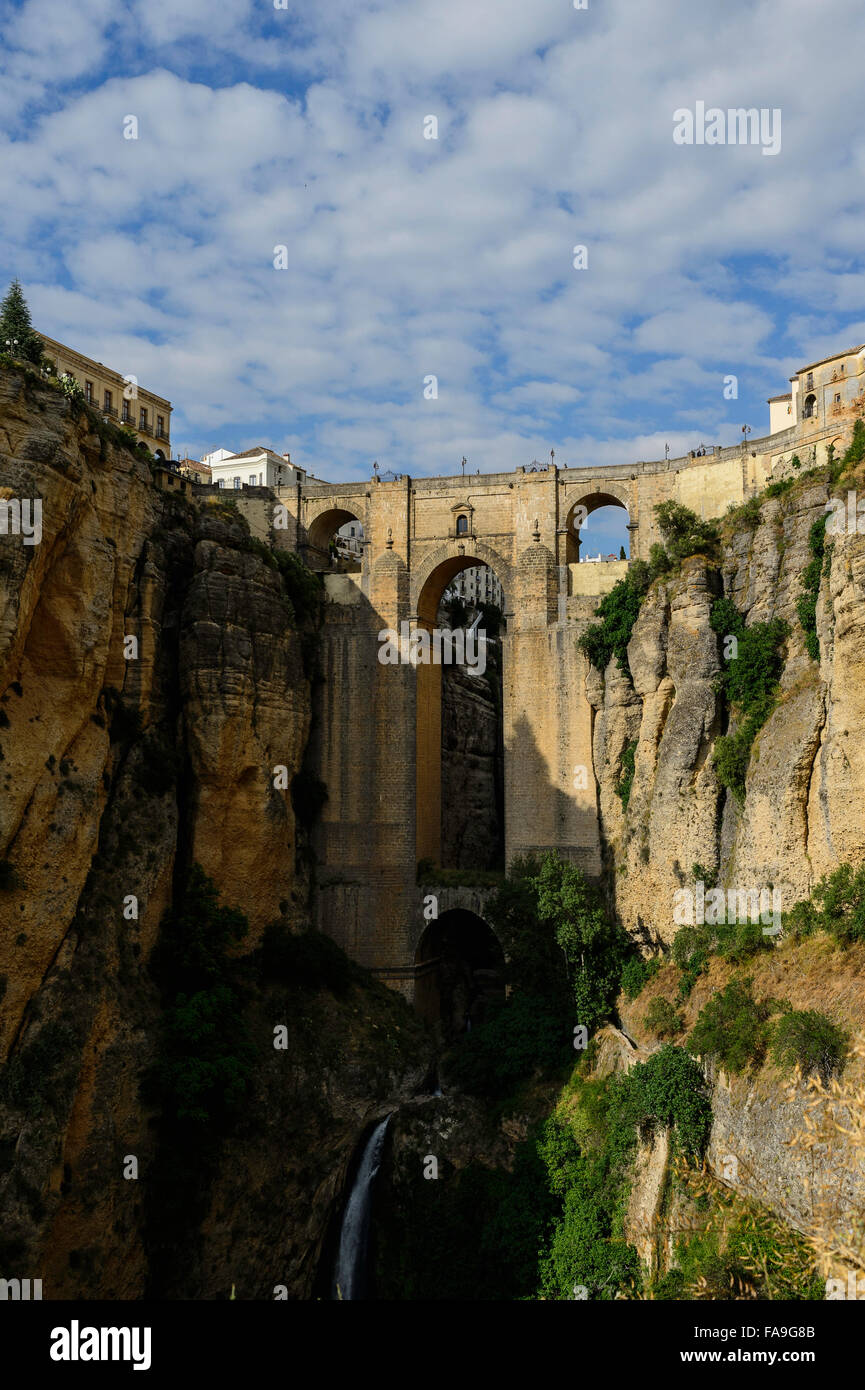 New Bridge in Ronda Stock Photo - Alamy