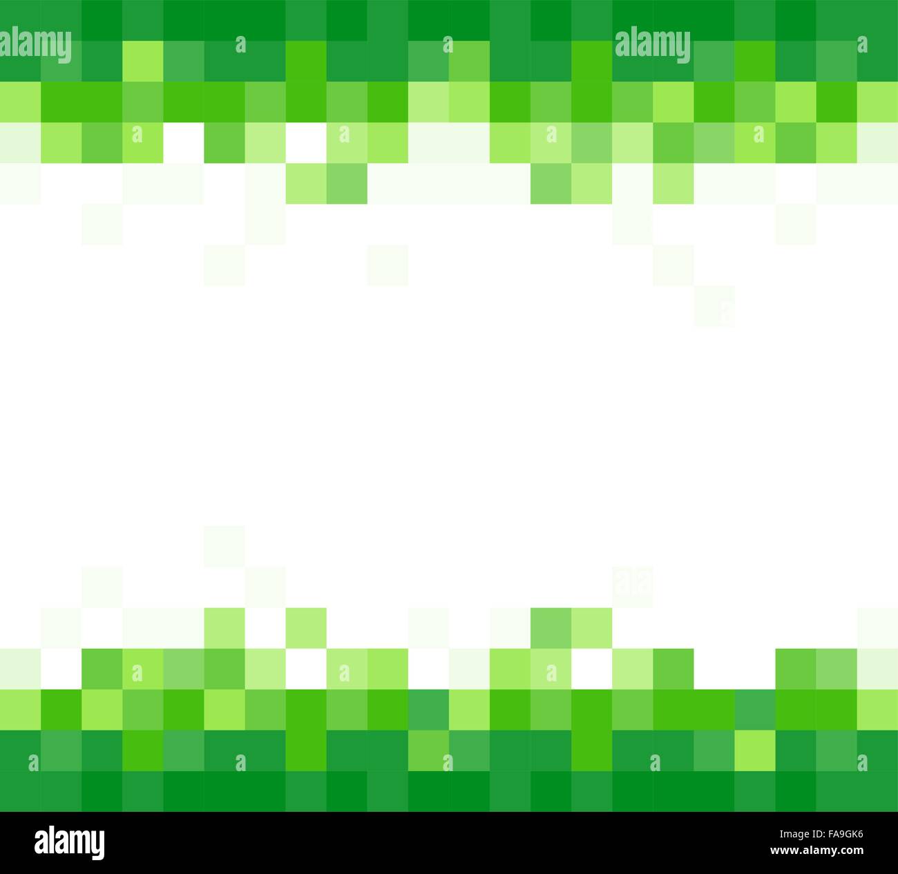 green background with mosaic effect. space for text. vector Stock ...