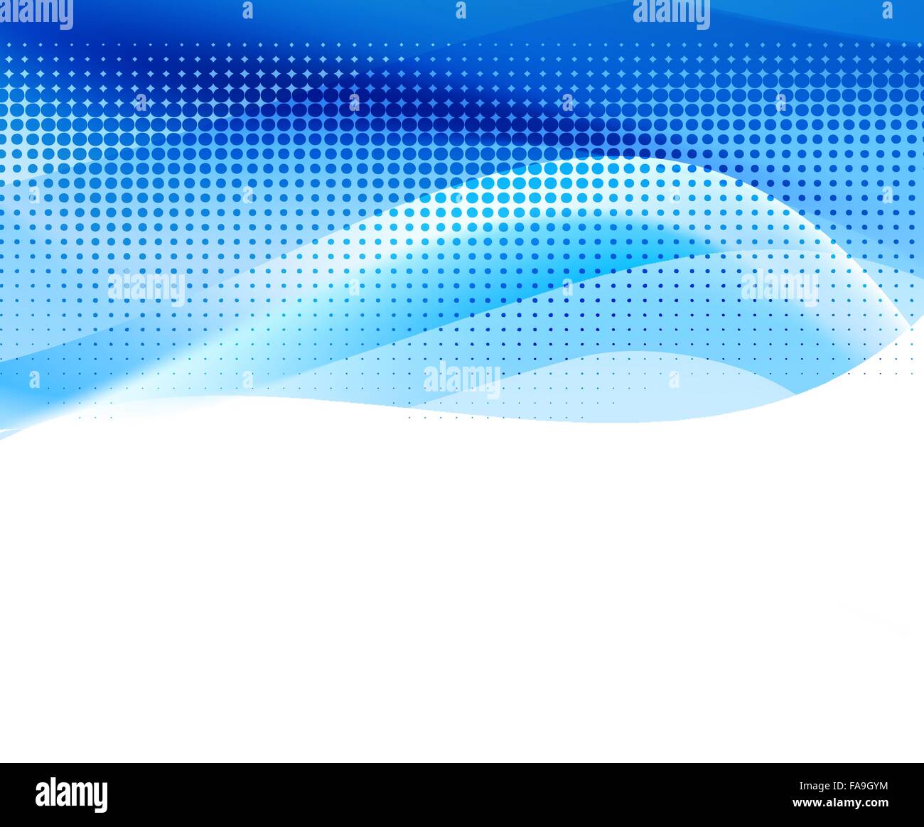 vivid blue abstract background with halftone Stock Vector Image & Art ...