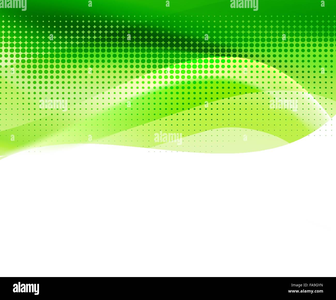 vivid green abstract background with halftone. vector Stock Vector ...