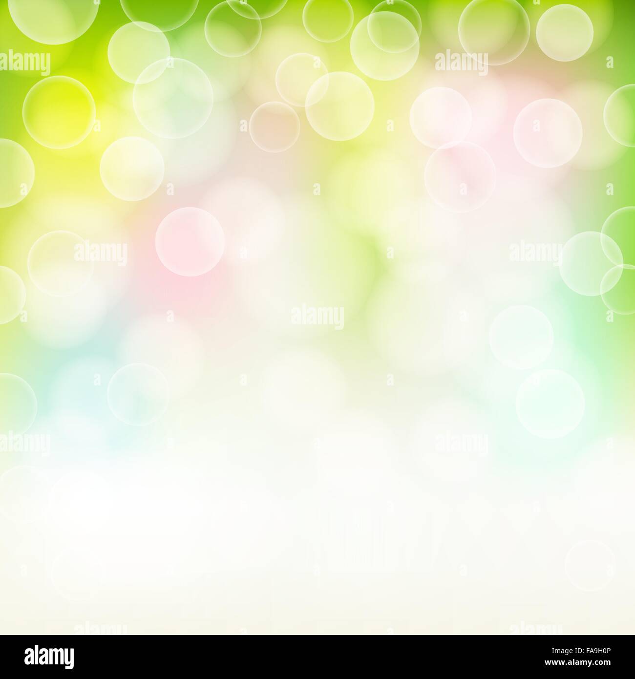 spring bokeh colorful light effects background Stock Vector Image & Art ...
